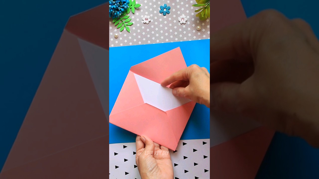 Very Easy 👍 Paper Envelope 📨 #papercraft #diy