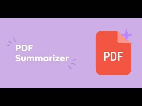 AI Tools: Using the PDF summarizer in Knowt