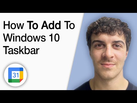 How to Add Google Calendar to Windows 10 Taskbar [2025 Full Guide]