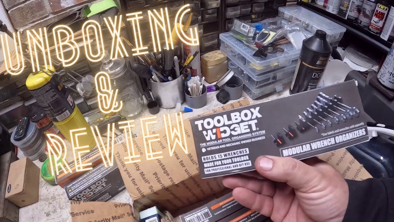 Unboxing and Review of Toolbox Widget Organizing Products!!