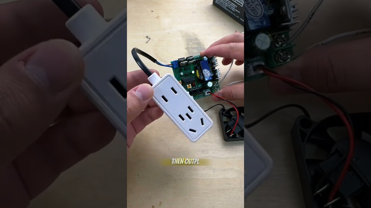 Mini Inverter Circuit Board... DIY Electronics Project #miniinverter #diyelectronics