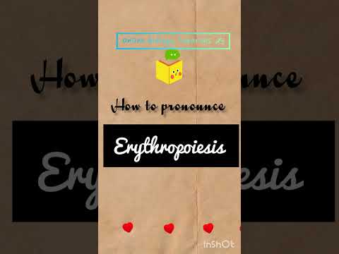 How to pronounce Erythropoiesis | Erythropoiesis | #shorts