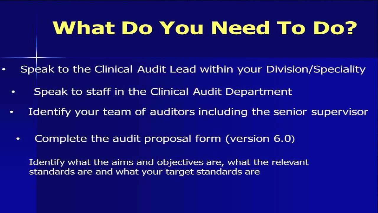 Clinical Audit