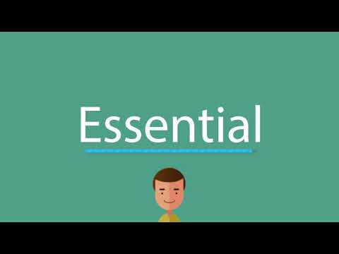 How to say Essential