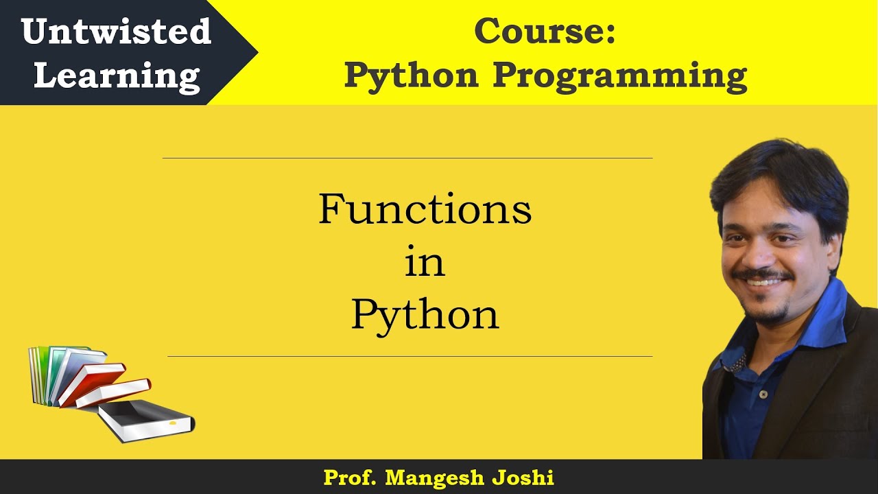 Lecture 7 - Functions in Python