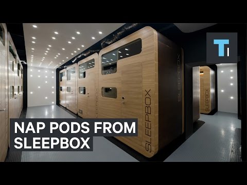 These sleep pods are perfect for layovers