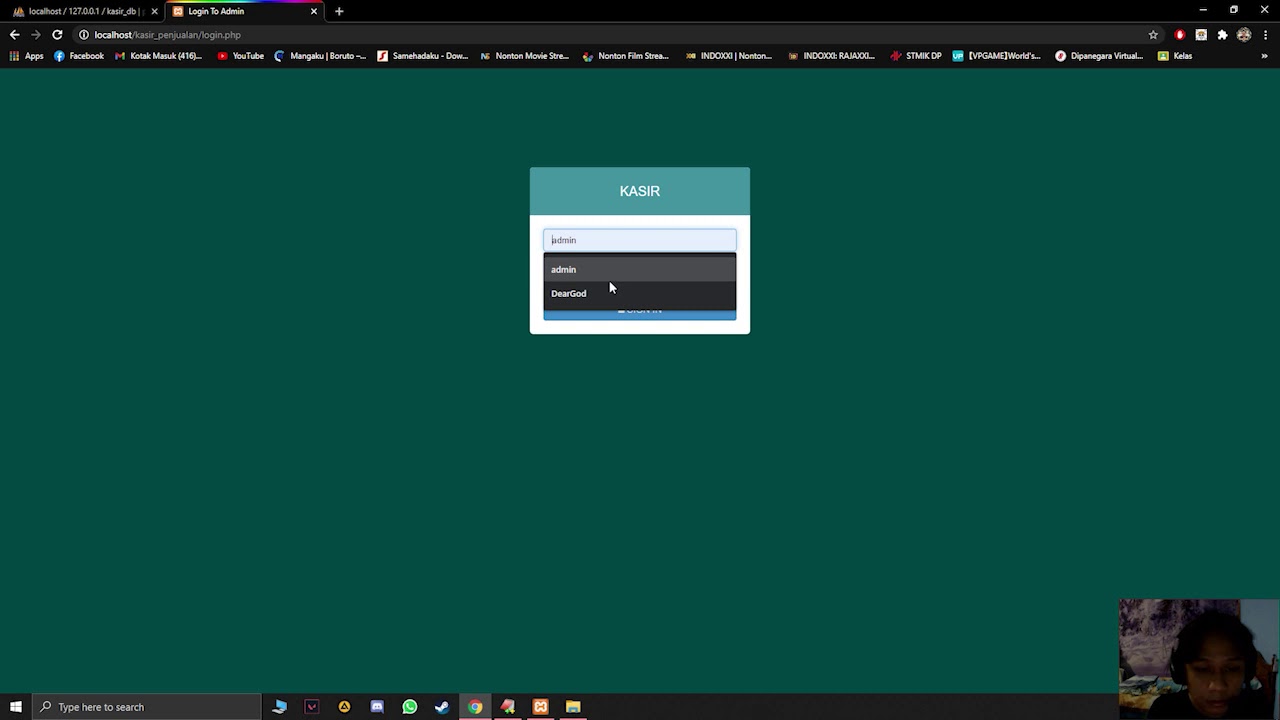 Aplikasi Kasir Sistem Penjualan Barang Menggunakan php
