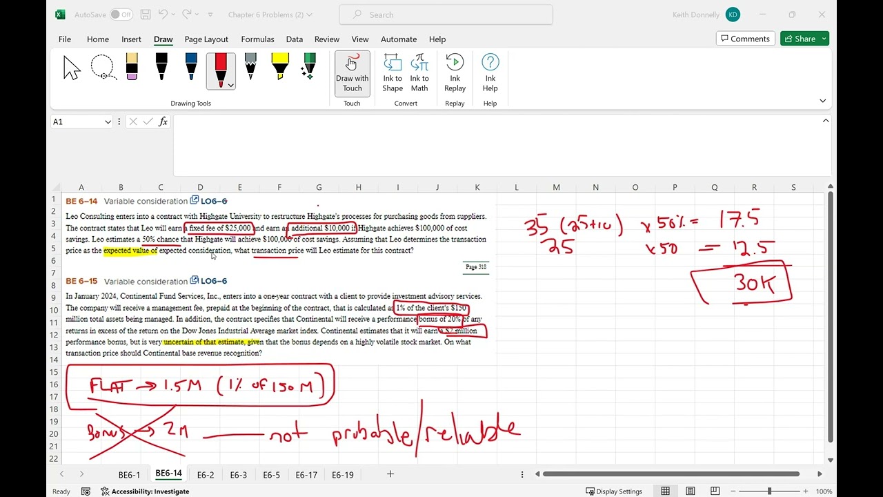 Intermediate Chapter 6 Problems Lecture