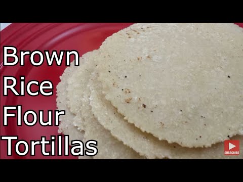 Gluten Free Tortilla | Gluten Free Roti | Brown Rice | Brown Rice Flour Tortillas