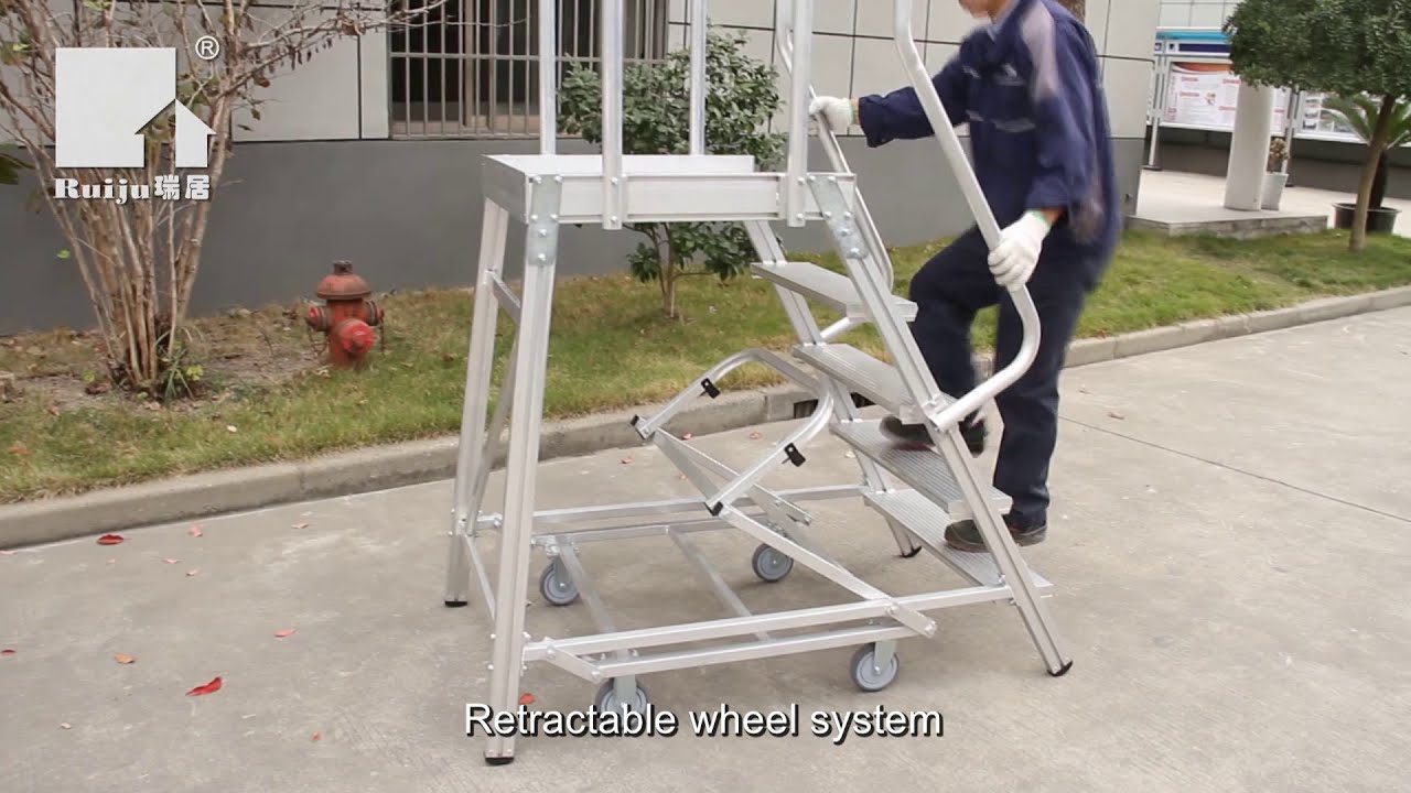 mobile ladder platform