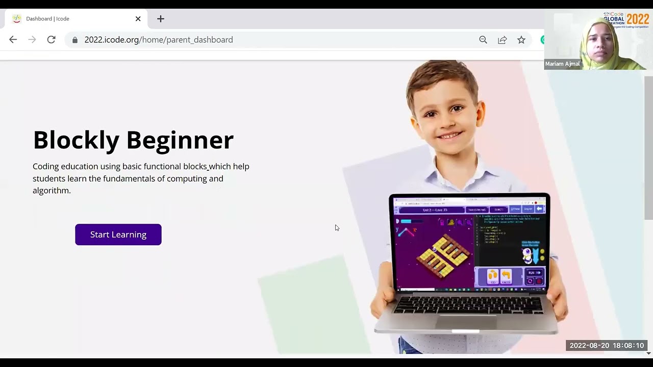 ICode Global Hackathon 2022 _Blockly Beginner