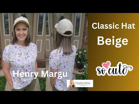 Hat Wig! Henry Margu Classic Hat Beige in the color 38 @NameBrandWigs