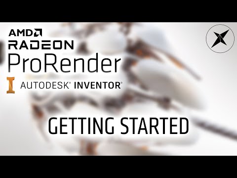 Getting Started 2/5 - AMD Radeon ProRender for Autodesk Inventor