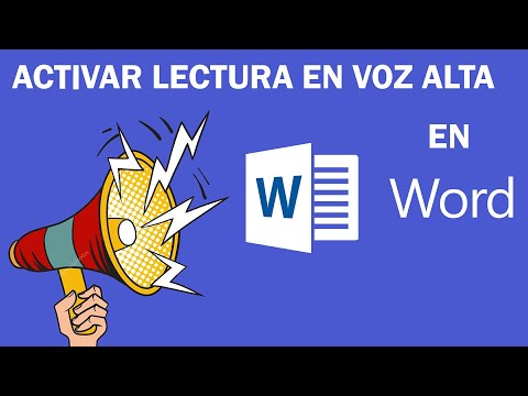 COMO HACER QUE WORD TE LEA TEXTOS EN VOZ ALTA