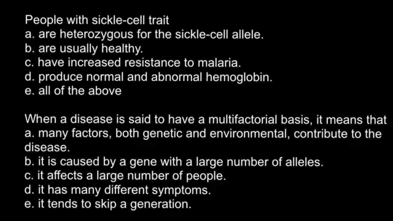 Definition of multifactorial genetic disease