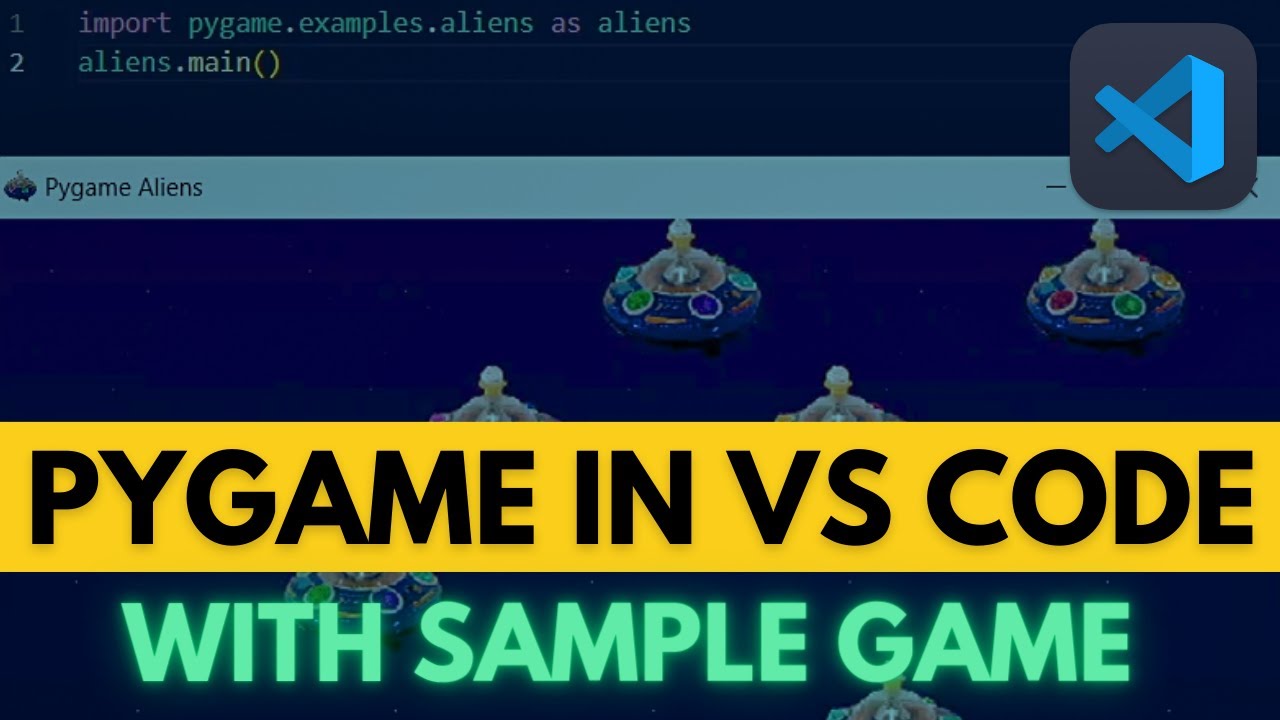 How to Install and Setup PyGame with Visual Studio Code | PyGame in VS Code (2023)