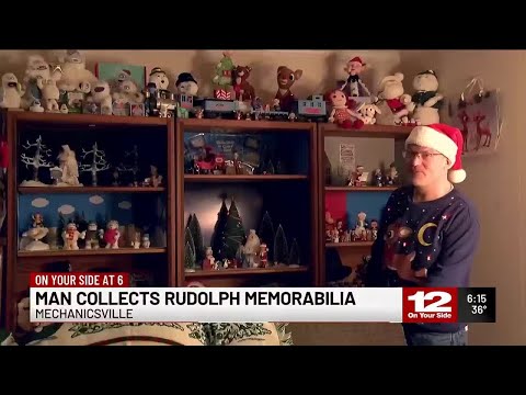 ‘Special to me’: Man spends decades collecting ‘Rudolph the Red-Nosed Reindeer’ memorabilia