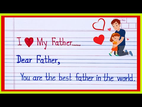Father's Day Card Writing/ Happy Father's Day 2025 Writing/ Father's Day Message/ Fathers Day Card