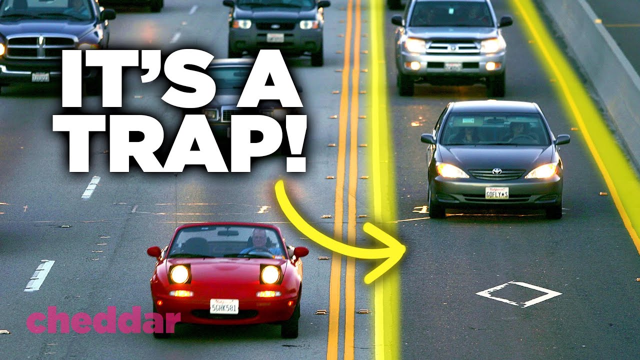 How Carpool Lanes Make Traffic Worse - Cheddar Explains