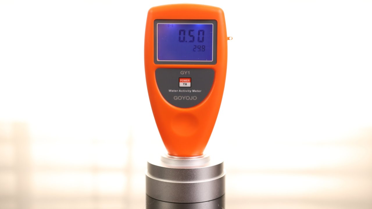 Water Activity Meter Smart Food Water Activity Tester for Jerky Dried Fruit Grain Vegetable Aw