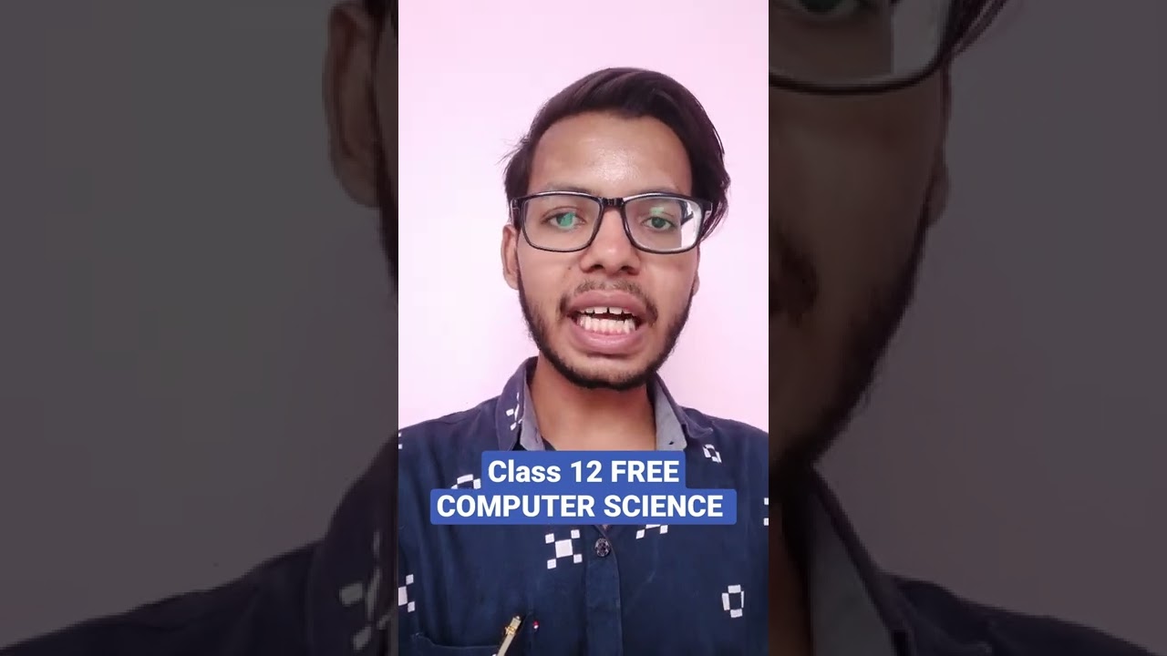 Class 12 FREE Computer Science #class12 #class12python #pythonclass12