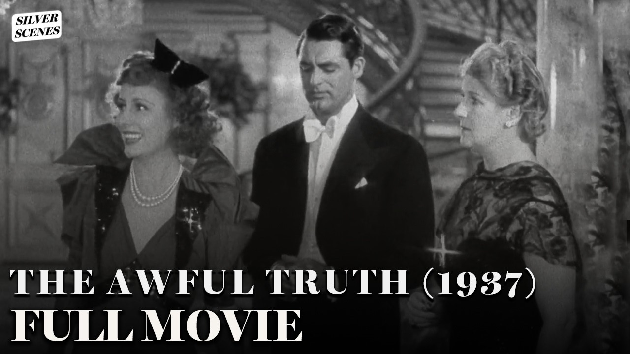 The Awful Truth (1937) | ft. Cary Grant | Full Movie | Silver Scenes
