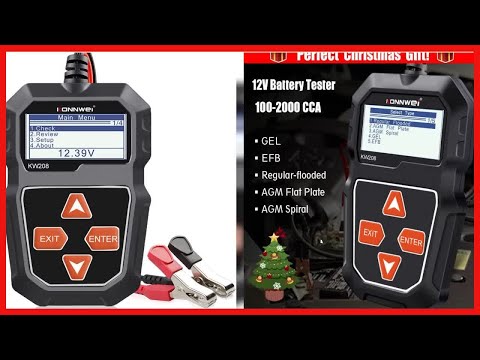 Great product - KONNWEI KW208 12V Car Battery Tester, 100-2000 CCA Load Tester Automotive Alternato