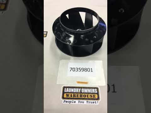 70359801P Top Quality Blower Fan Alliance Huebsch Speed Queen Ipso Dryer