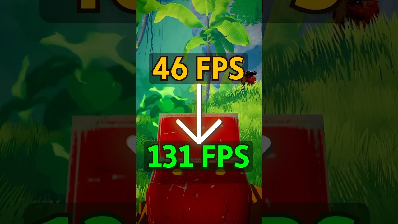 A SECRET optimization technique to DOUBLE FPS #gamedev #gamedevelopment  #devlog