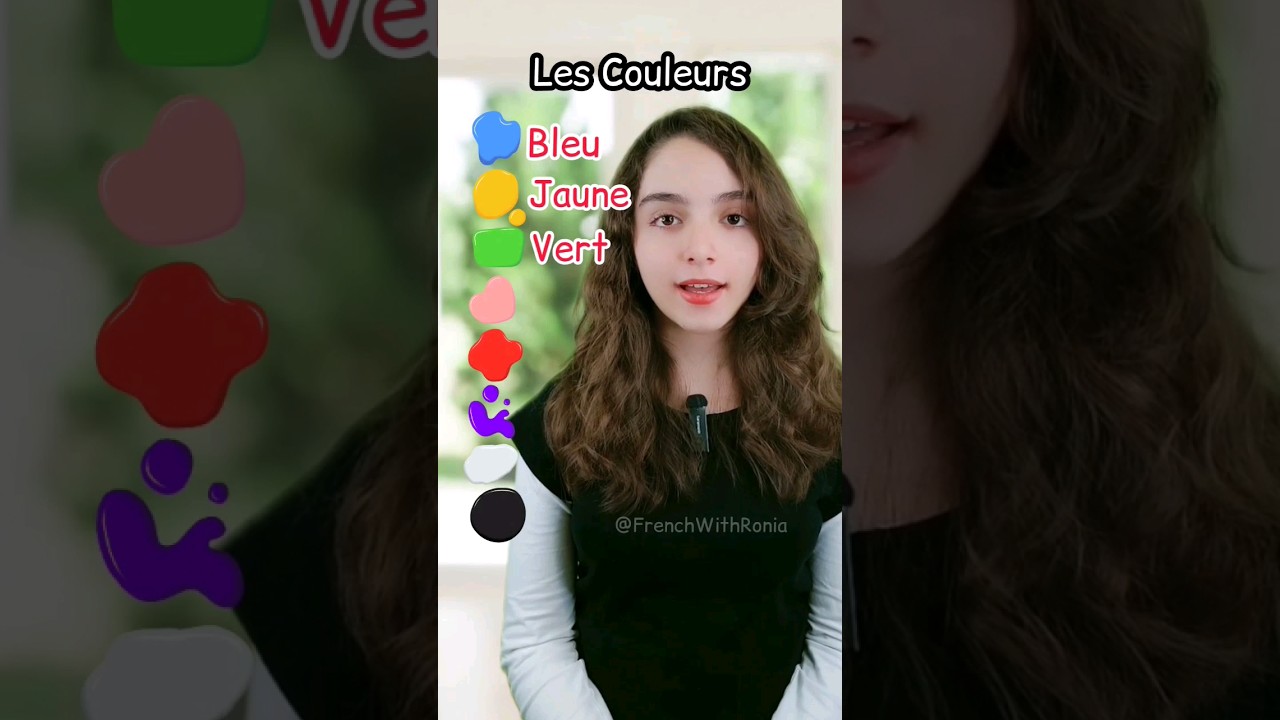 Colors in French 🇫🇷