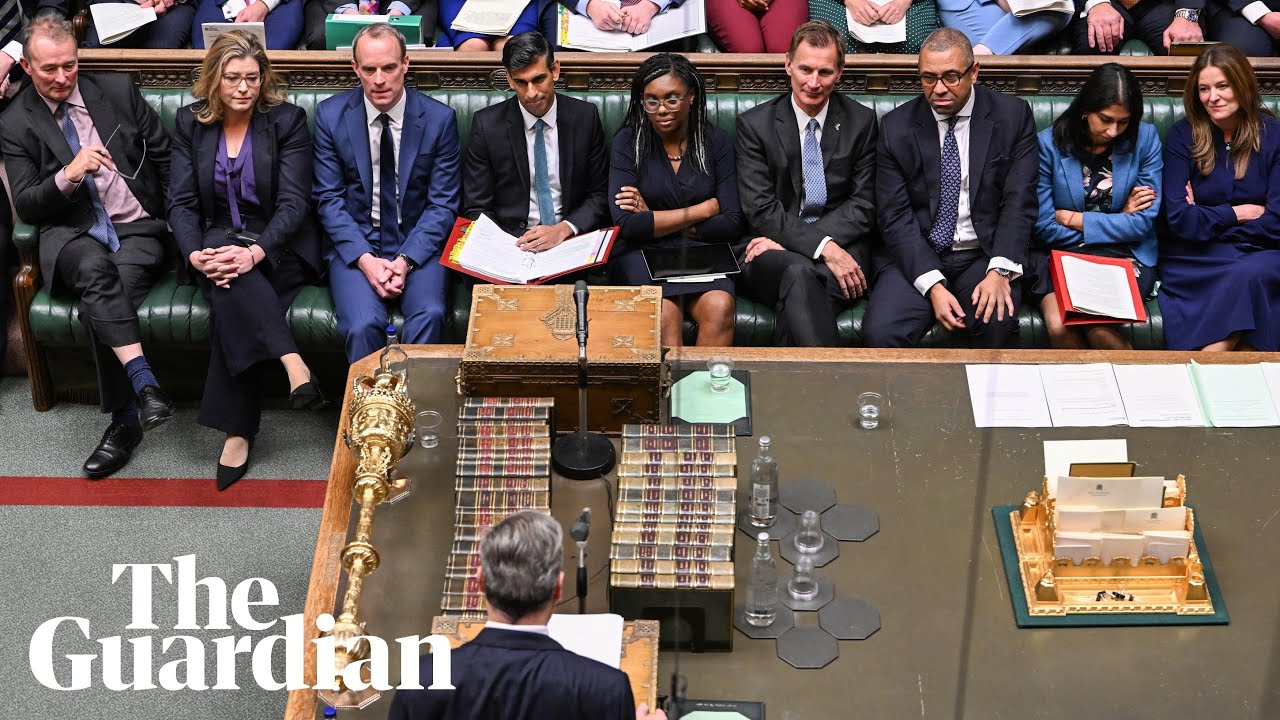 Rishi Sunak faces Keir Starmer at PMQs after first week as prime minister – watch live