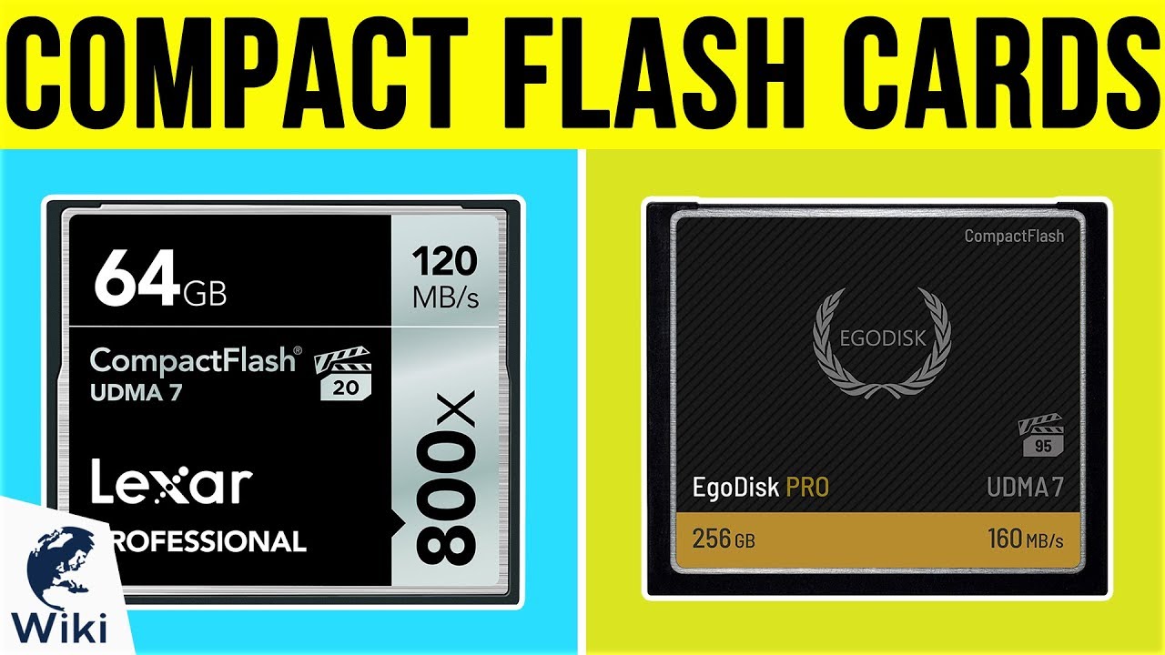 8 Best Compact Flash Cards 2019