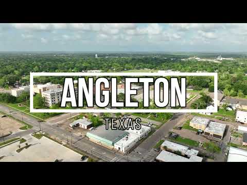 Angleton, TX - 4K Aerial Tour