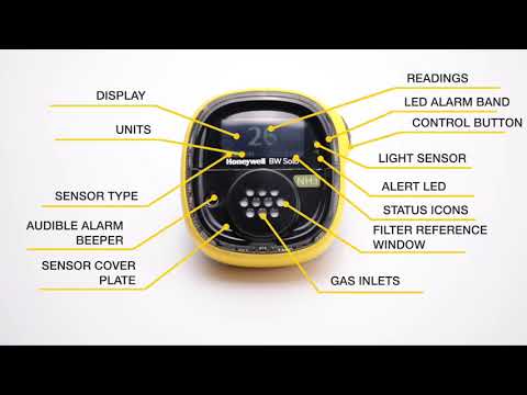 BW Solo Gas Detector - User Interface and Display Review