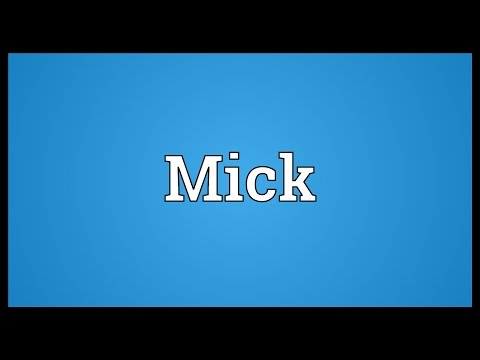Mick Meaning