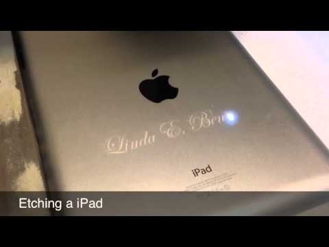 iPad Laser Etching