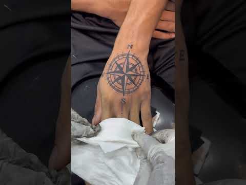 Compass π§ Tattoo πβ¨| contact-7338706440 | #tattoodilli#subscribers#compass#tattoo#friendshipstatus