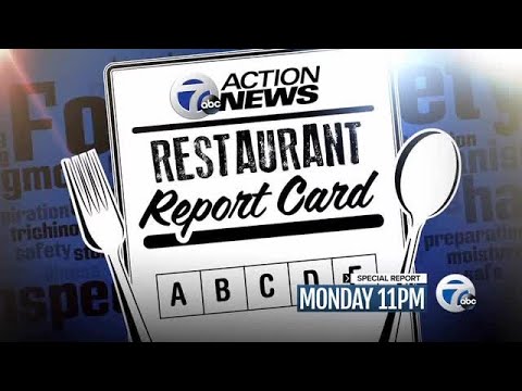 RESTAURANT REPORT CARD WASHTENAW