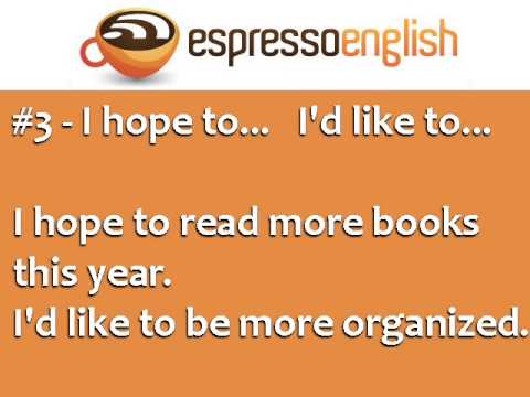 English Phrases for New Year's Resolutions
