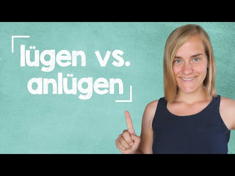German Lesson (106) - He Lied to Me... But the Truth Will Come out! - lügen - anlügen - A2/B1
