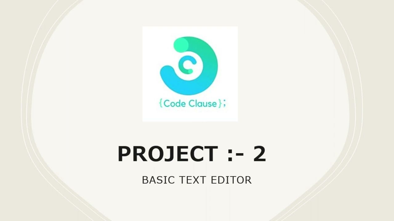 Crafting Code: Basic Text Editor Project | HTML, CSS & JavaScript Journey