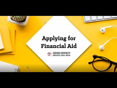 Harvard Work/Life: Applying for Financial Aid