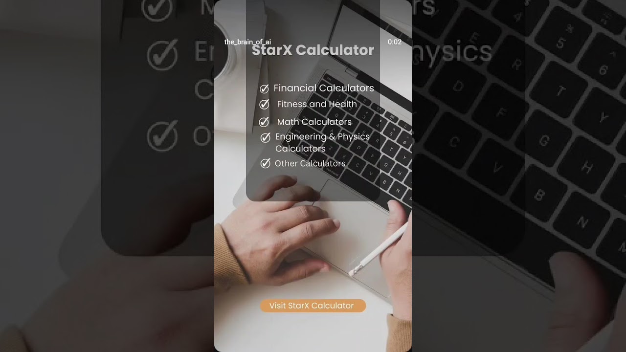 StarX Calculator  #calculation #finance #fitness #software
