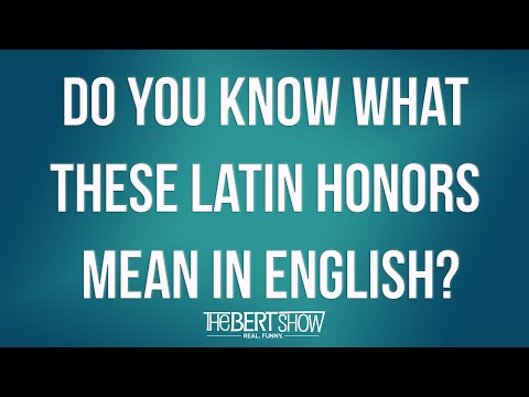 Do You Know What These Latin Honors Mean In English?