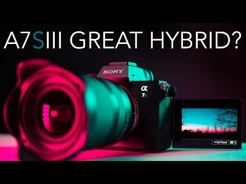 Sony A7S III as stills camera
