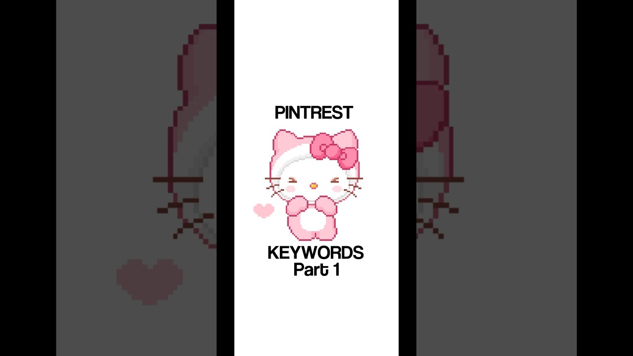 Pinterest Keywords!🍓⭐️