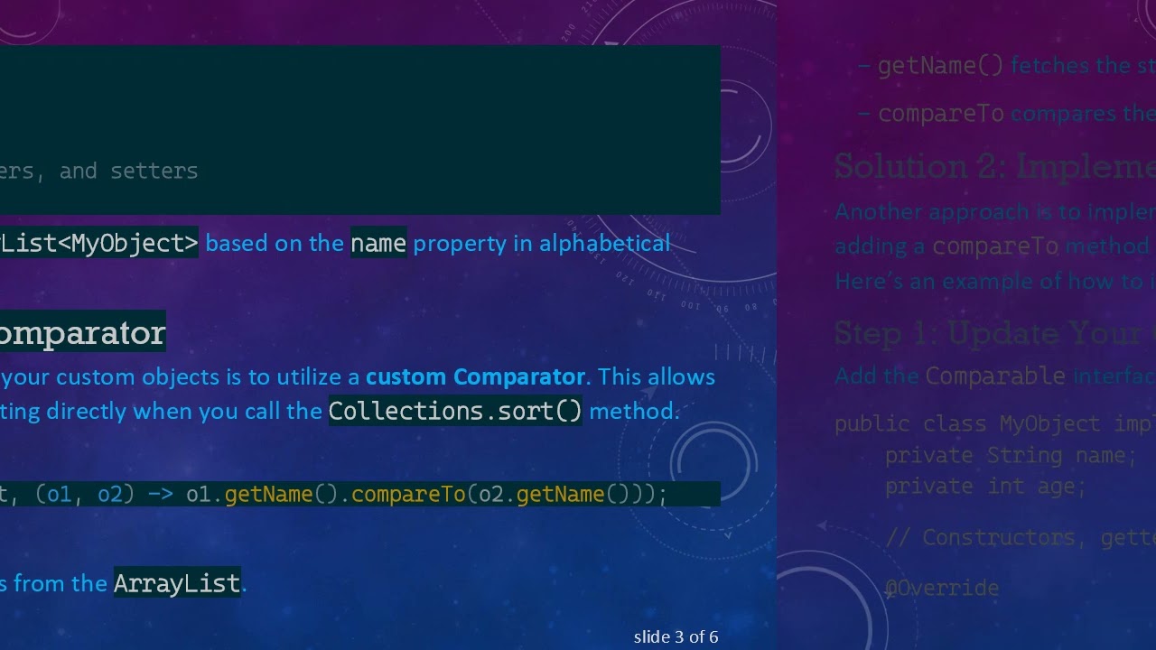 How to Sort an ArrayList in Java Based on a String Property