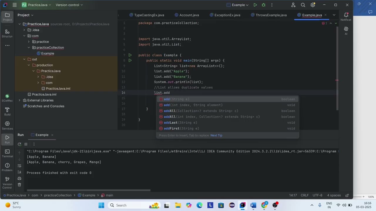 Java Collections: List Interface Explained | Master Lists in Java
