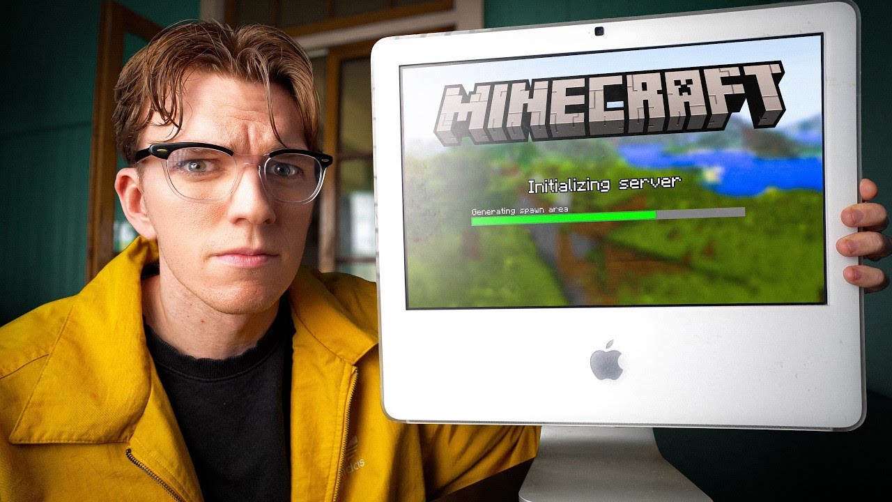 I Tried Minecraft on a 20 Year Old Apple iMac