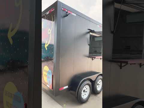 Shaved ice Trailer! #foodtrailer #custom #foodtruck #generators #concession